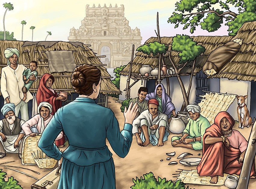 I Dare: The Amy Carmichael Story - Flashcard Visual & Text (English ...